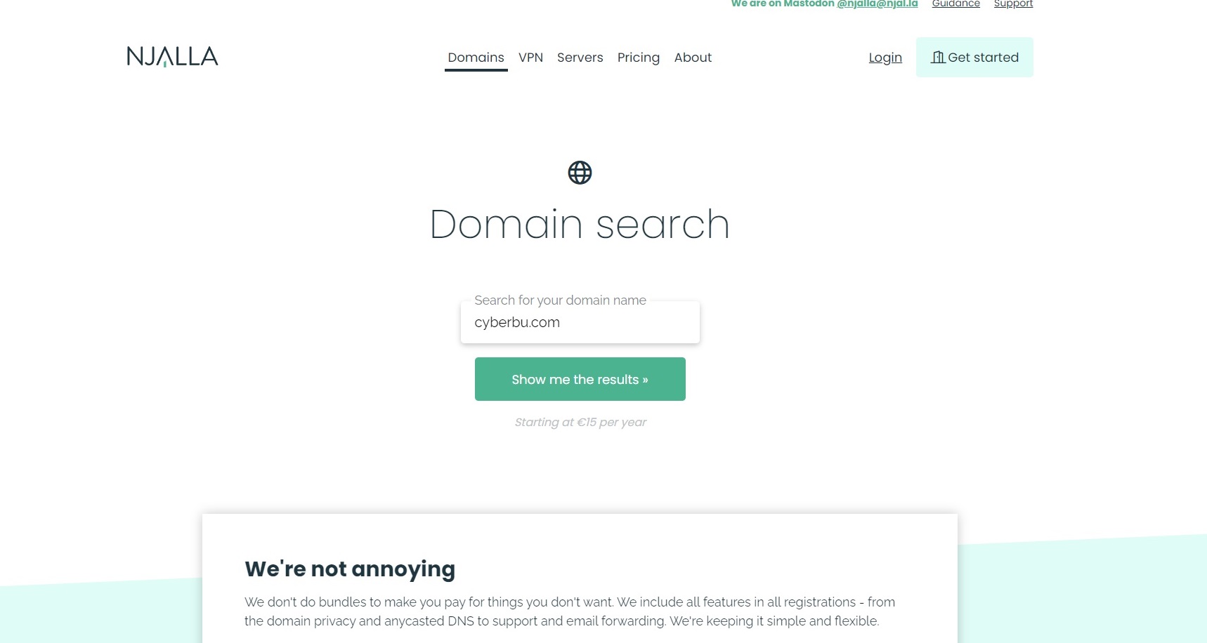 【Njalla】完全匿名でドメインを取得できるサービスNjallaでドメインを取得してみた【匿名化技術】 - サイバー部
